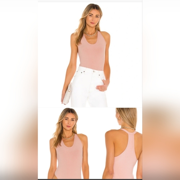 Free People | Tops | Nwt Free People Pink Speeddial Bodysuit | Poshmark